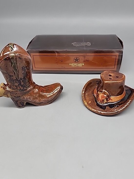 canyon ranch | Kitchen | Vintage Canyon Ranch Pottery Stoneware Cowboy ...